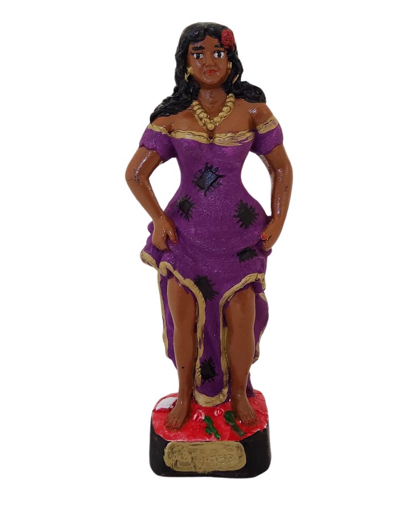 Imagem Pomba Gira Maria Mulambo 20cm Gesso - Paraiso Mistico